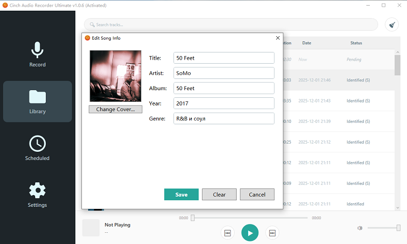Cinch Audio Recorder: Download Streaming Music to MP3
