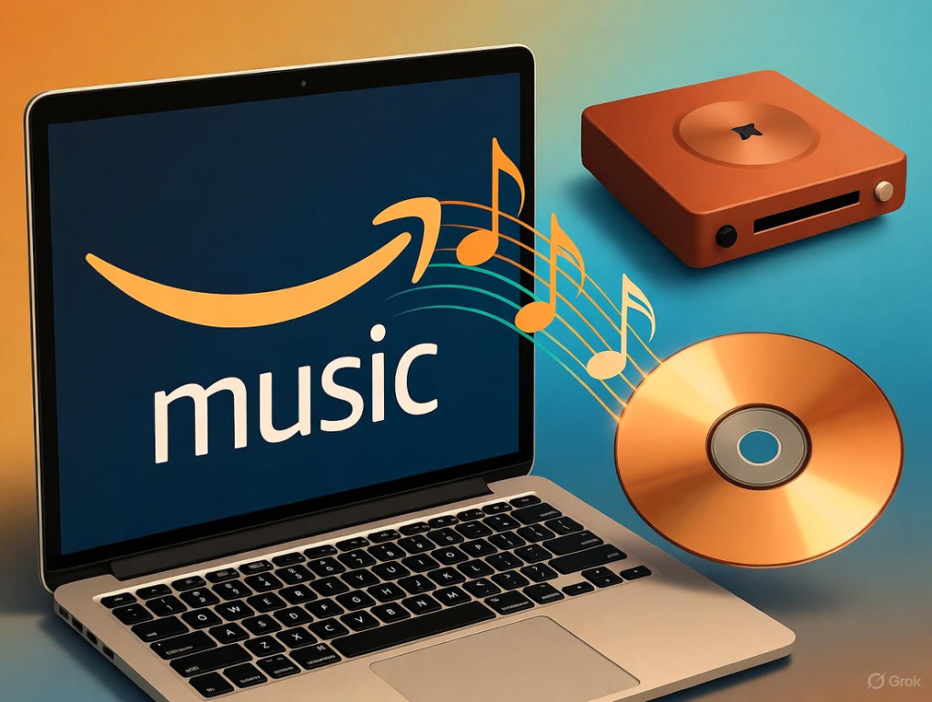 Amazon Music to CD: Convert Streaming Songs to Audio CDs
